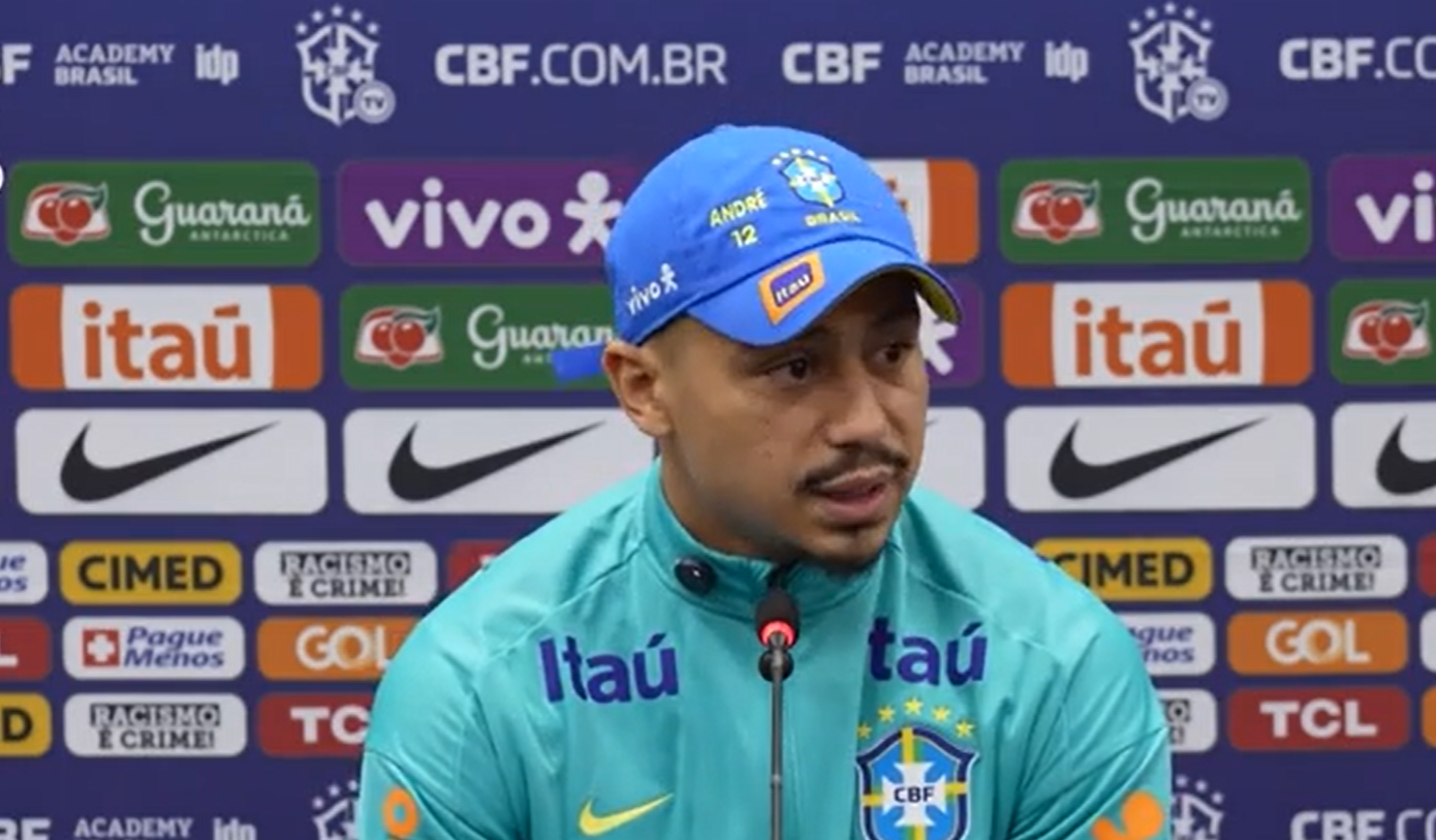Meia da Seleção, André avalia estilos dos treinadores Diniz e Dorival ...