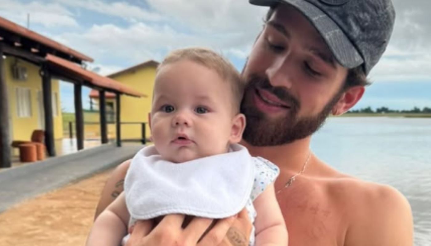 João Guilherme posta foto com José Leonardo, filho de Virginia e Zé ...