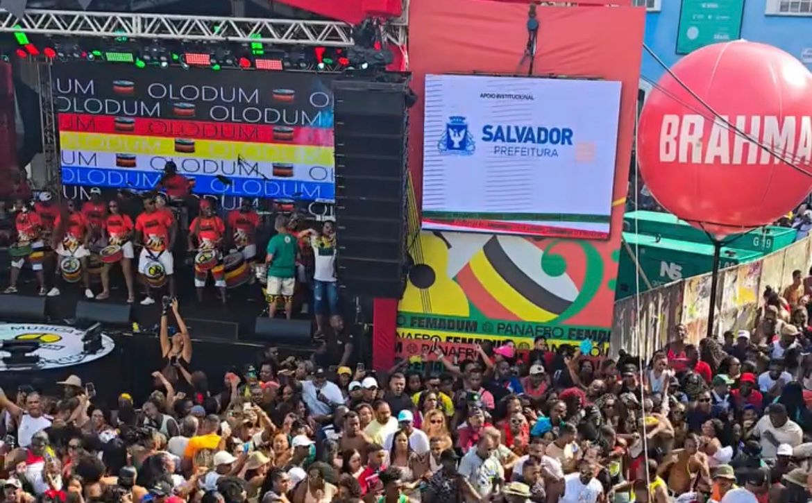 Vídeo de show do Olodum no Pelourinho viraliza nas redes sociais ...
